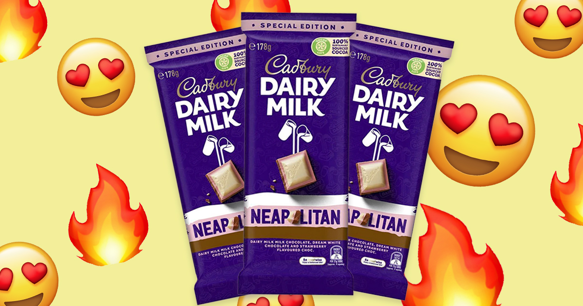 Cadbury Neapolitan Chocolate Block 178g - Black Box Product Reviews