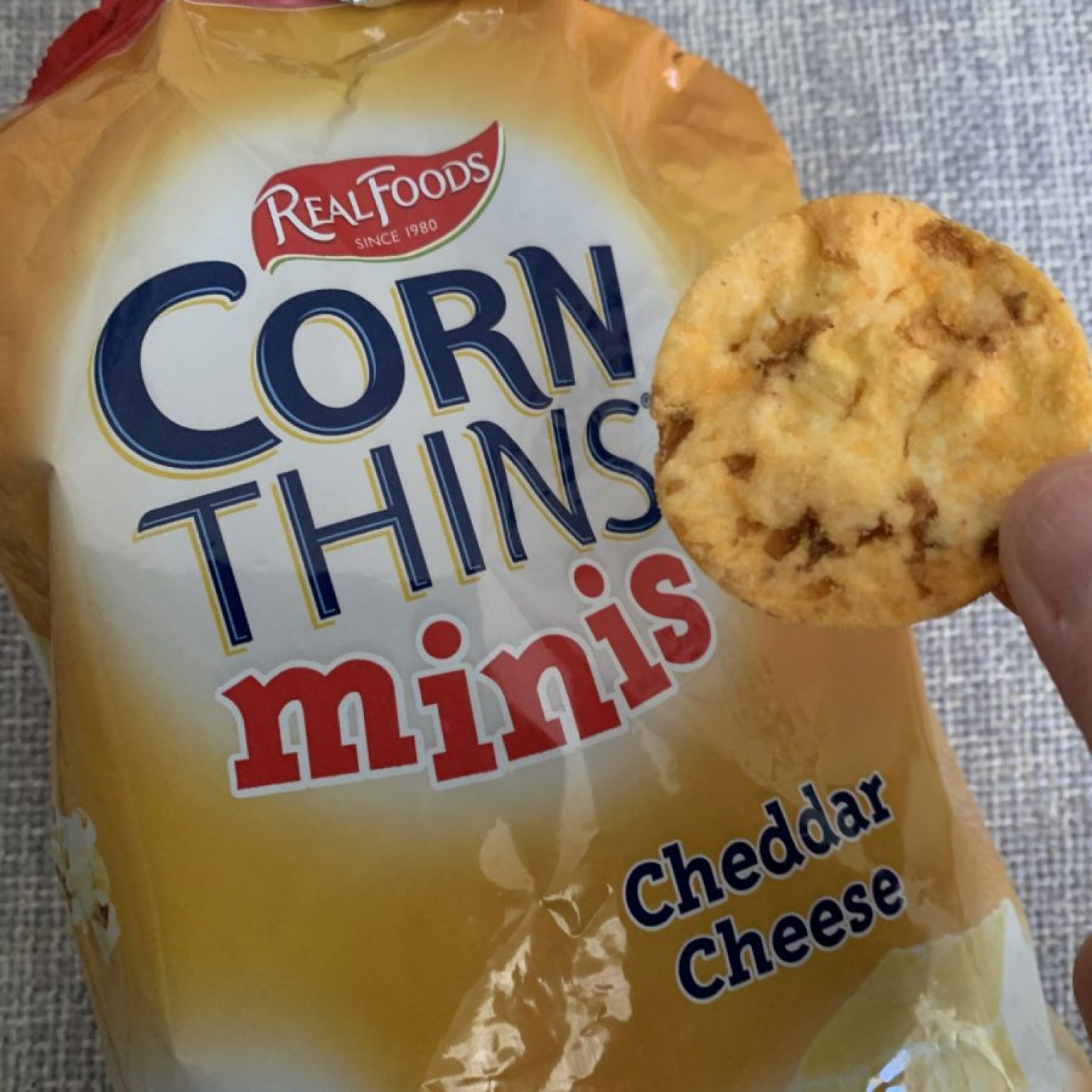 Corn Thins Minis Cheddar 80g - Black Box Product Reviews