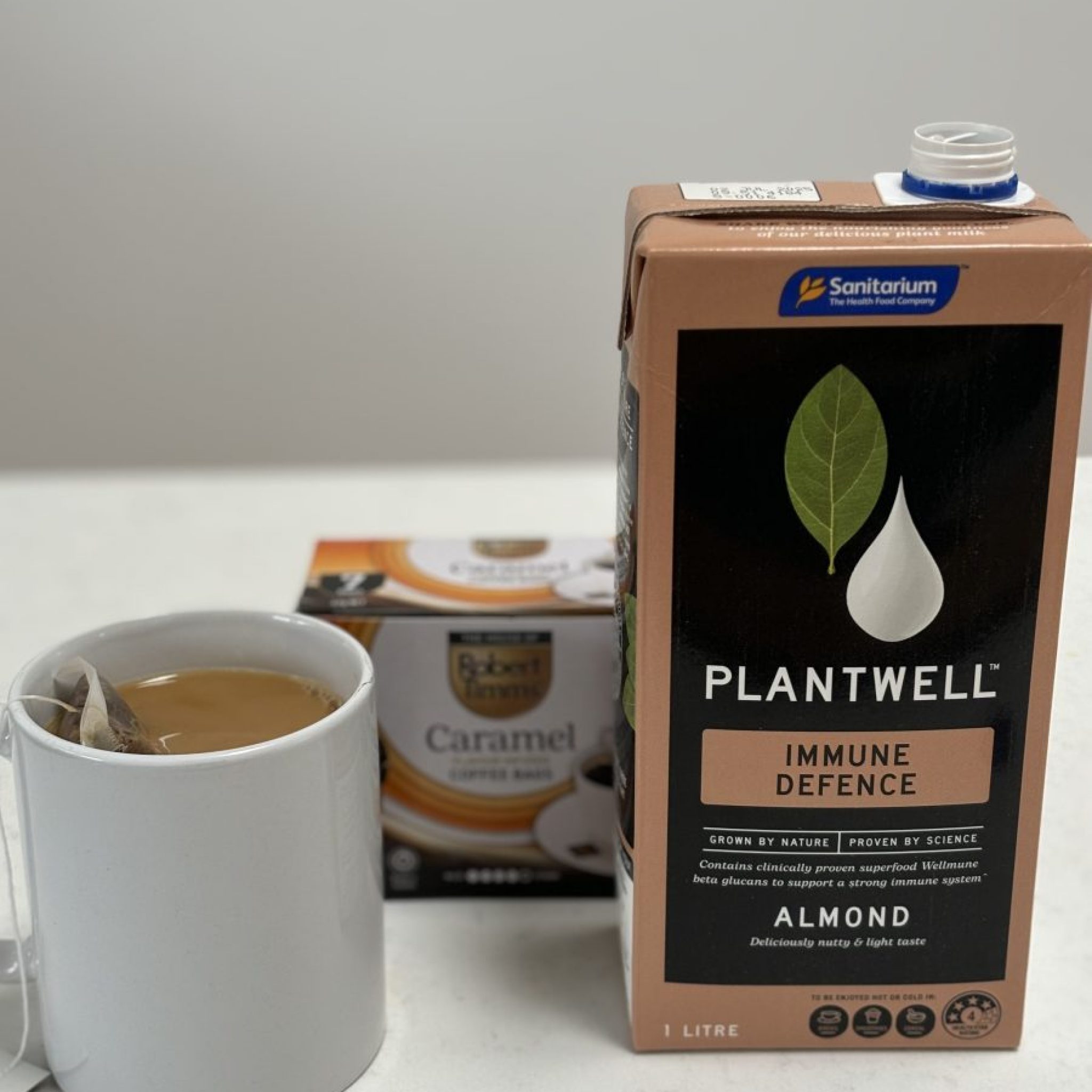 Sanitarium Plantwell Immune Defence Almond Milk - Black Box Product Reviews