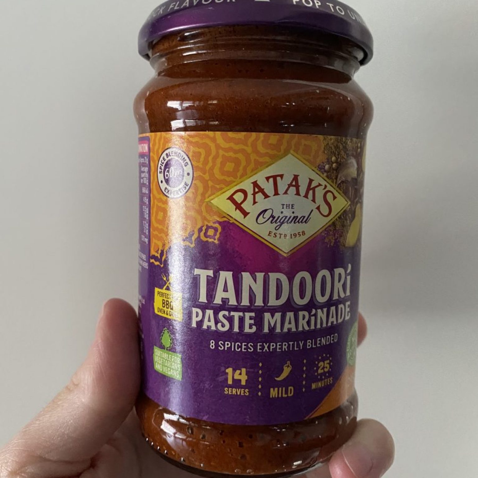 Patak's Tandoori Paste Marinade - Black Box Product Reviews